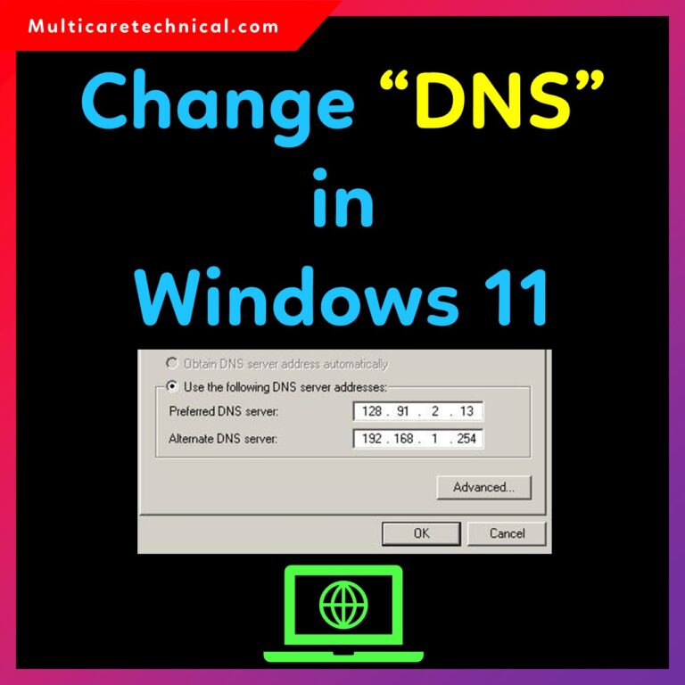How to Change DNS in Windows 11 (WiFi, Ethernet, Control Panel & IPv6)
